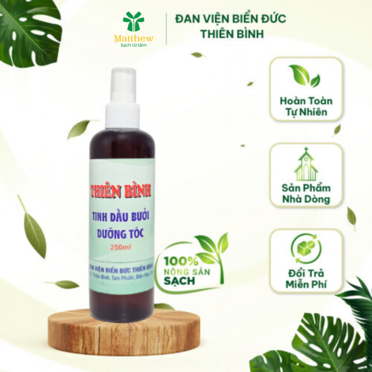 Tinh Dầu Bưởi Dưỡng Tóc - Matthew